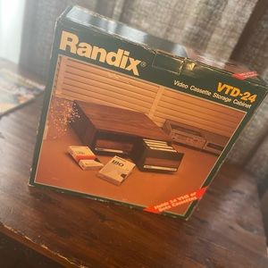 randix | Other | Vhs Tape Holder | Poshmark